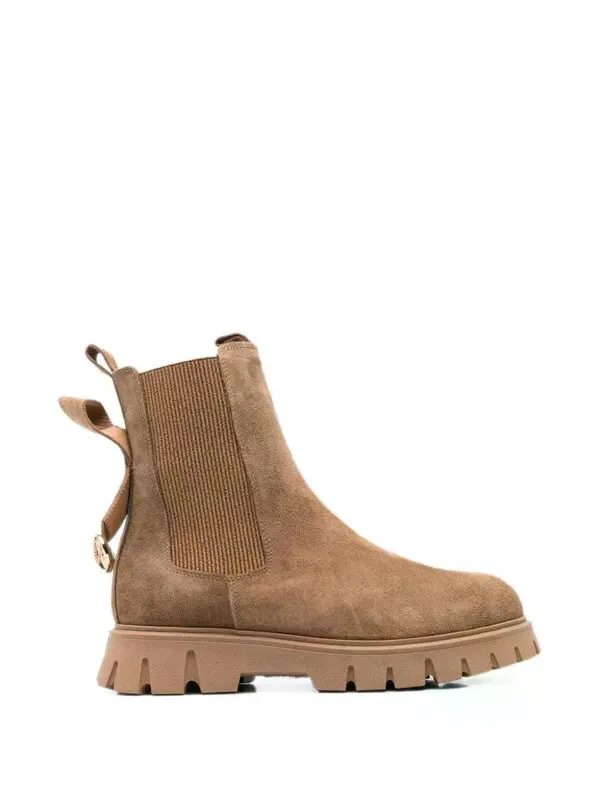 SERGIO MORETTI FIRENZE Suede Lug Sole Boots