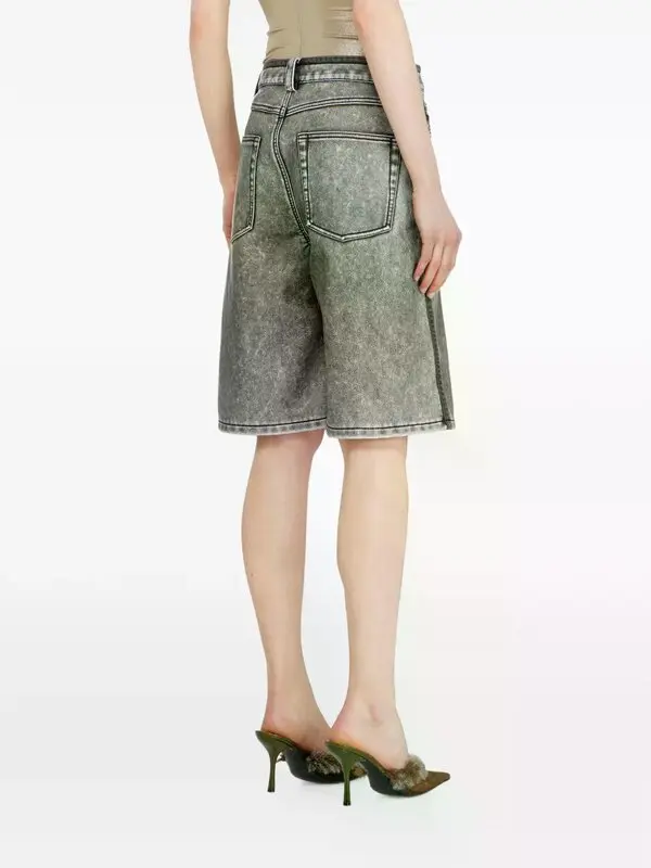 DIESEL® Bermuda Shorts In Synthetic Leather
