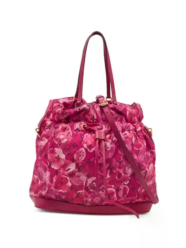 LOUIS VUITTON Noefull Ikat Monogram Tote Bag - Pink