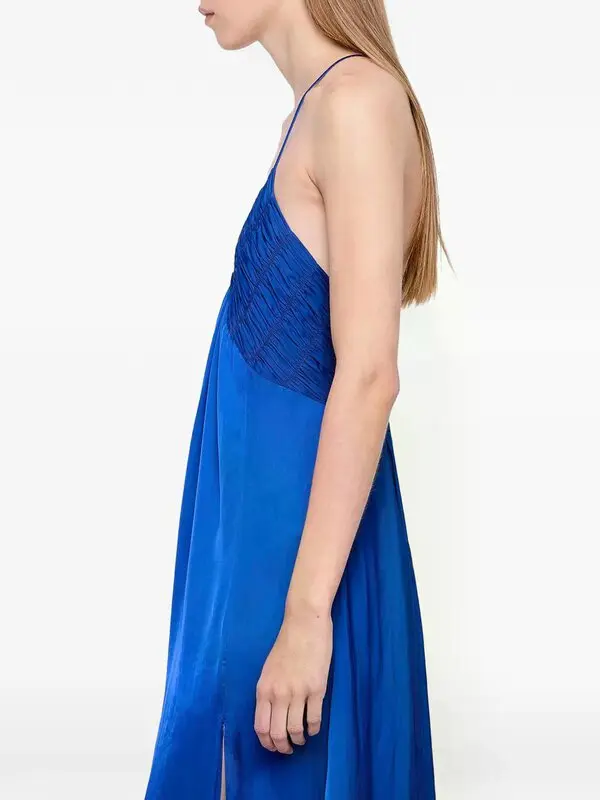 Zadig&Voltaire Rayonne Satin Maxi Dress
