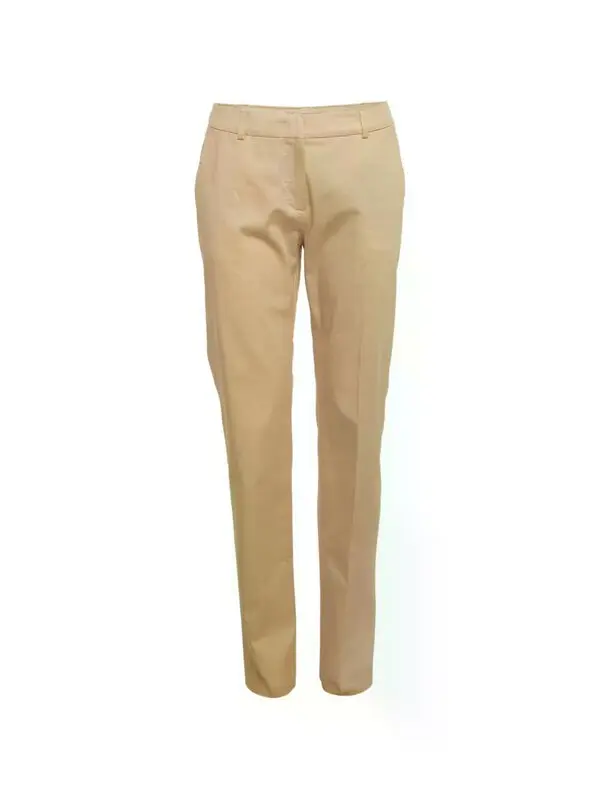 Max Mara Flared Cotton Trousers