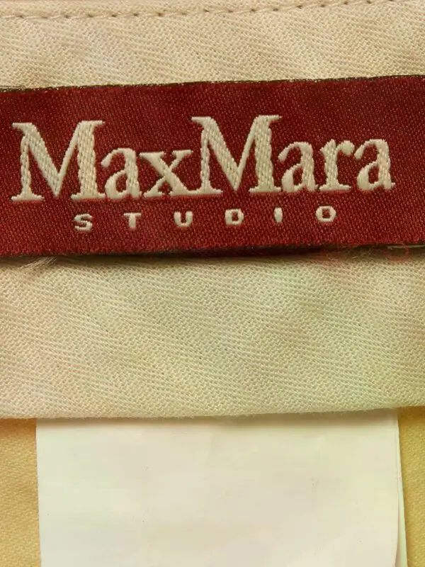 Max Mara Flared Cotton Trousers