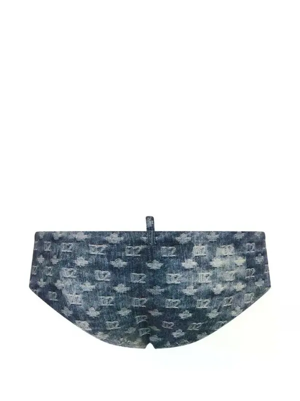 Dsquared2 Monogram Swim Briefs - Blue
