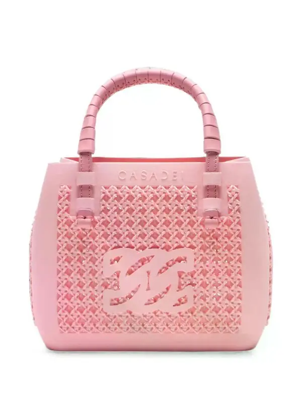 Casadei C-chain Shoulder Bag - Pink