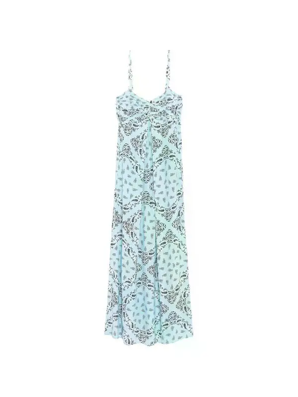 Zadig&Voltaire Rippie Dress With Bandana Print