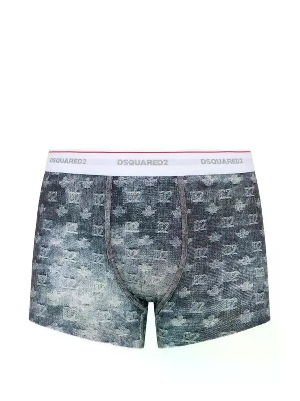 Dsquared2 Monogram Trunks - Blue