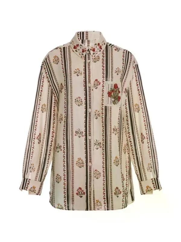 Agua Bendita Cecilia Andes Shirt - Neutrals