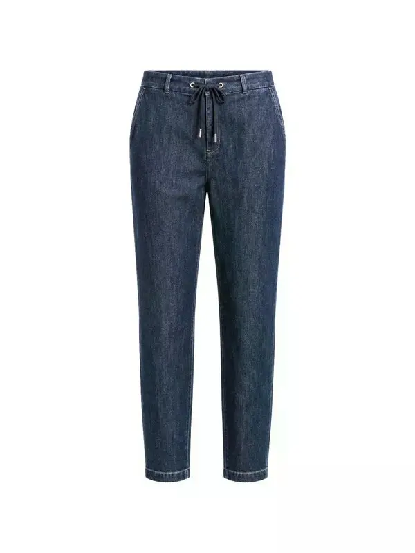 Eleventy Drawstring Waistband Trousers - Blue