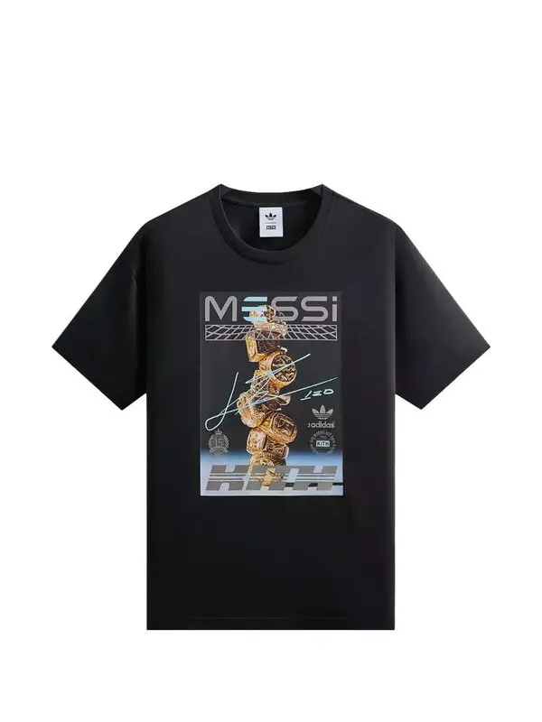 Kith X Adidas Messi Graphic-print T-shirt