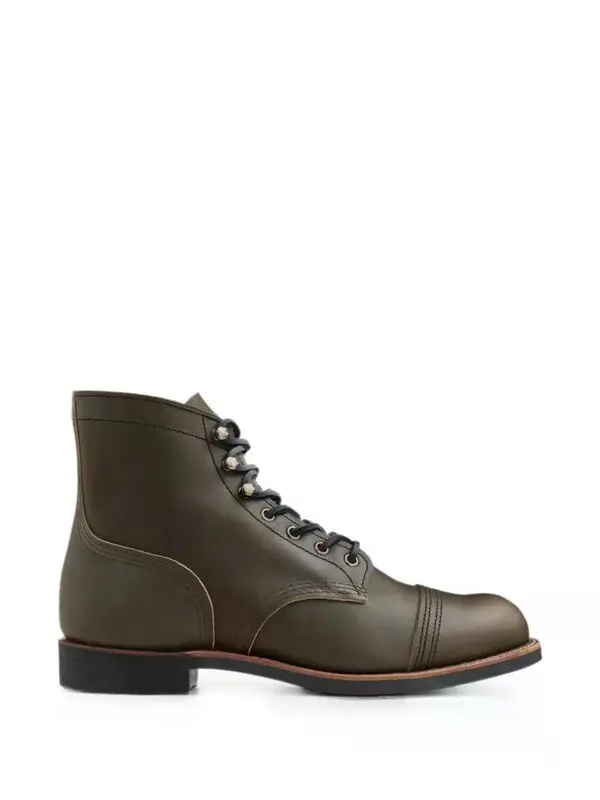 Red Wing Iron Ranger Boots - Green