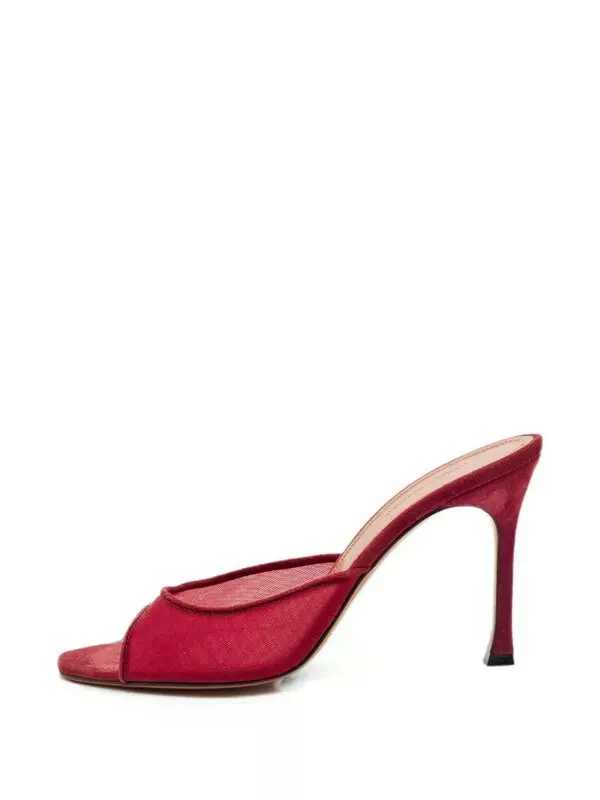 Amina Muaddi Lauda Open-toe Stiletto Sandals