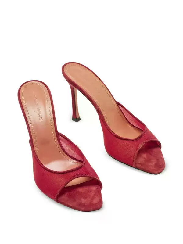 Amina Muaddi Lauda Open-toe Stiletto Sandals