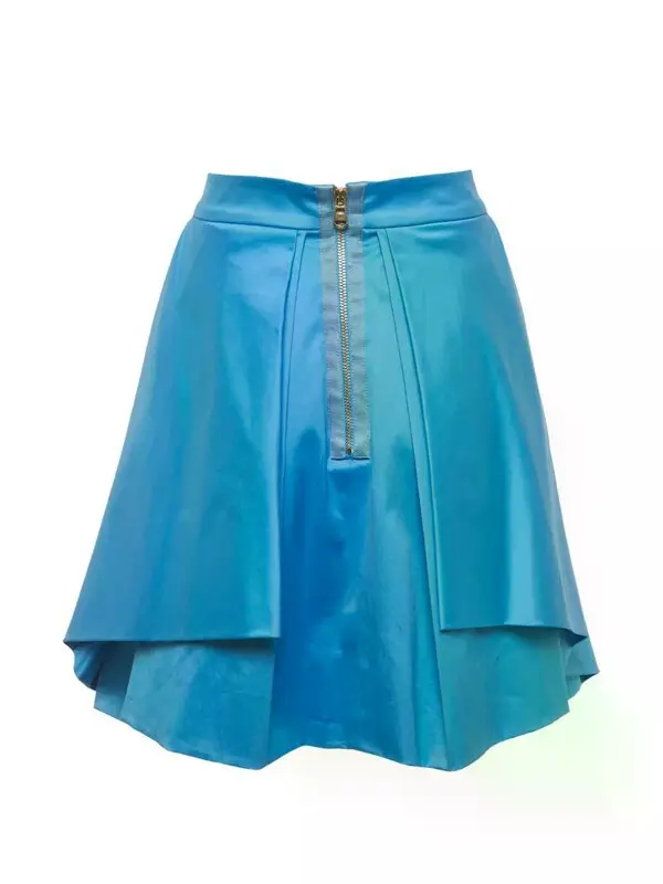 Versace Pleated Mini Skirt