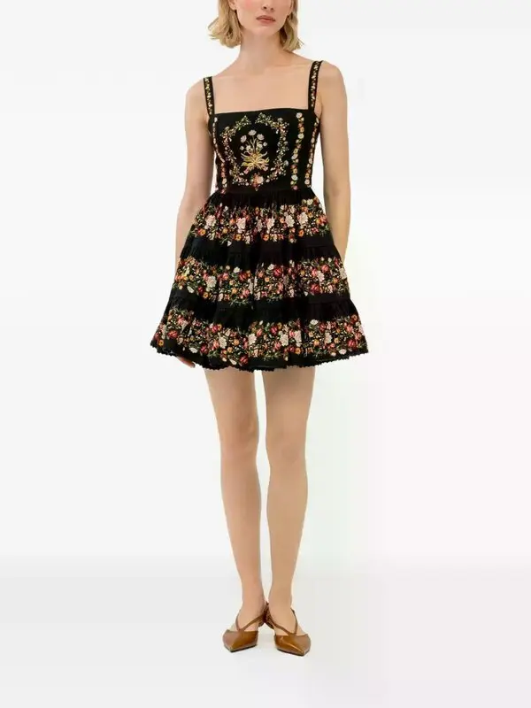 Agua Bendita Lima Paramo Mini Dress