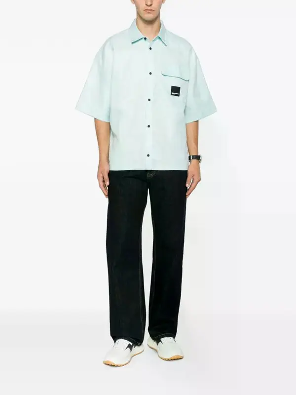 Karl Lagerfeld Logo-patch Short-sleeve Shirt