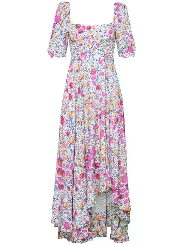 Agua Bendita Etereo Capullo Dress - Pink
