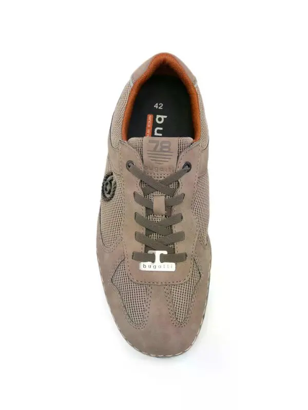 BUGATTI Logo Plaque Lace-up Sneakers
