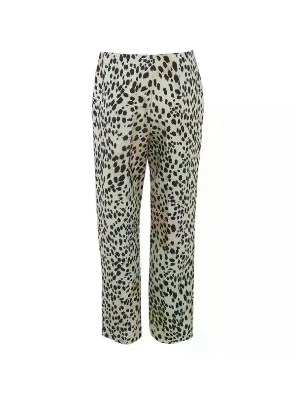 Just Cavalli Leopard-print Jersey Trousers