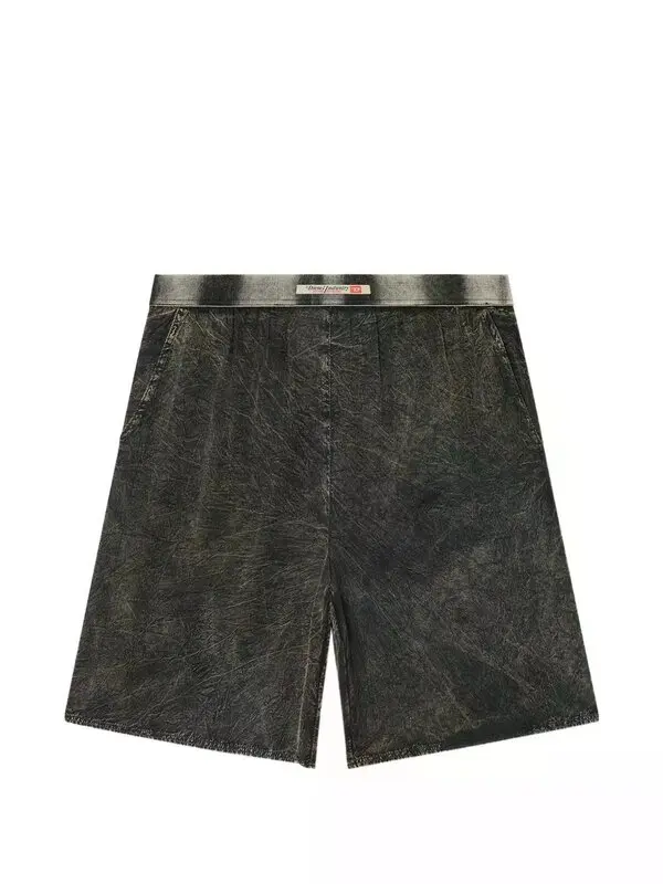 DIESEL® Fluid Viscose Treated Effect Shorts