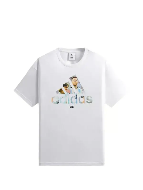 Kith X Messi X Adidas Graphic-print Cotton T-shirt
