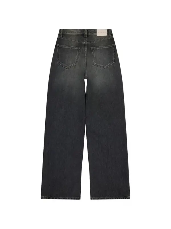 Edwin Olivia Washed-effect Jeans - Black