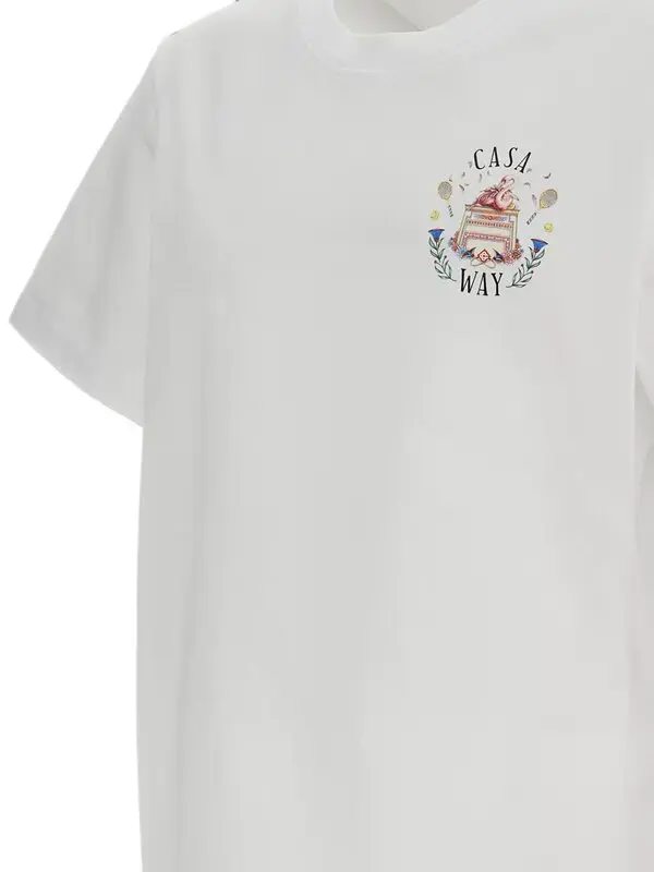 Casablanca Classic Logo-print Short-sleeved T-shirt