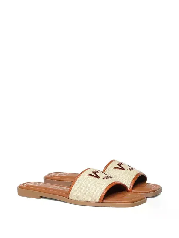 V°73 Logo-embroidered Sandals