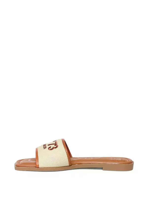V°73 Logo-embroidered Sandals