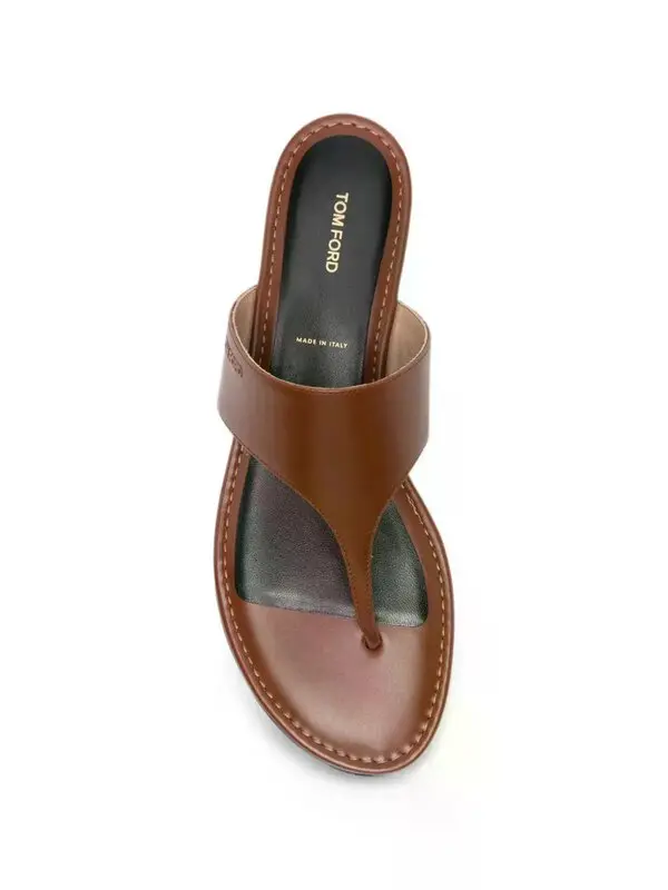 TOM FORD Open-toe Leather Sandals