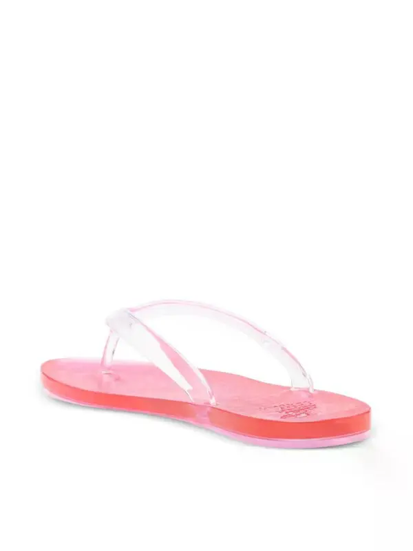 ANCIENT GREEK SANDALS Pink Transparent Jelly Flip-flops