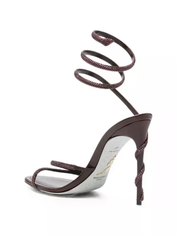 Rene Caovilla Margot Crystal Embellished Sandals