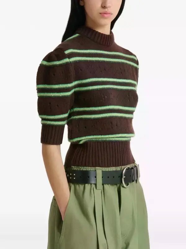 Marni Cashmere Jumper With Openwork Knit
