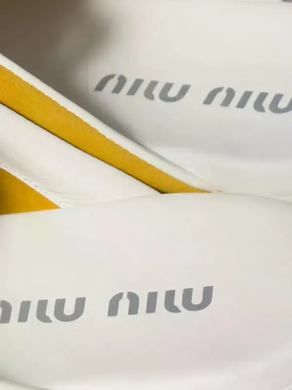 Miu Miu Plume Suede Mules