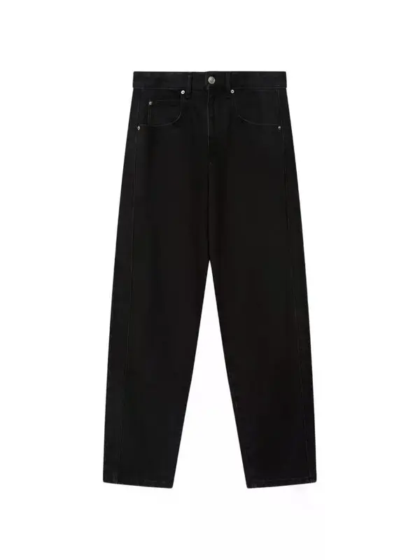 Isabel Marant Étoile Oriane Cotton Pants - Black