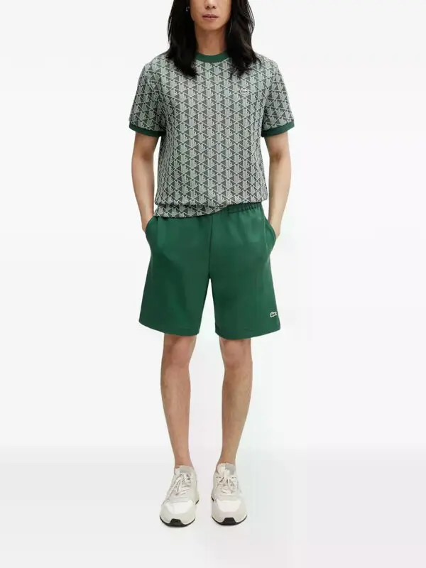 Lacoste Logo Patch Drawstring Shorts