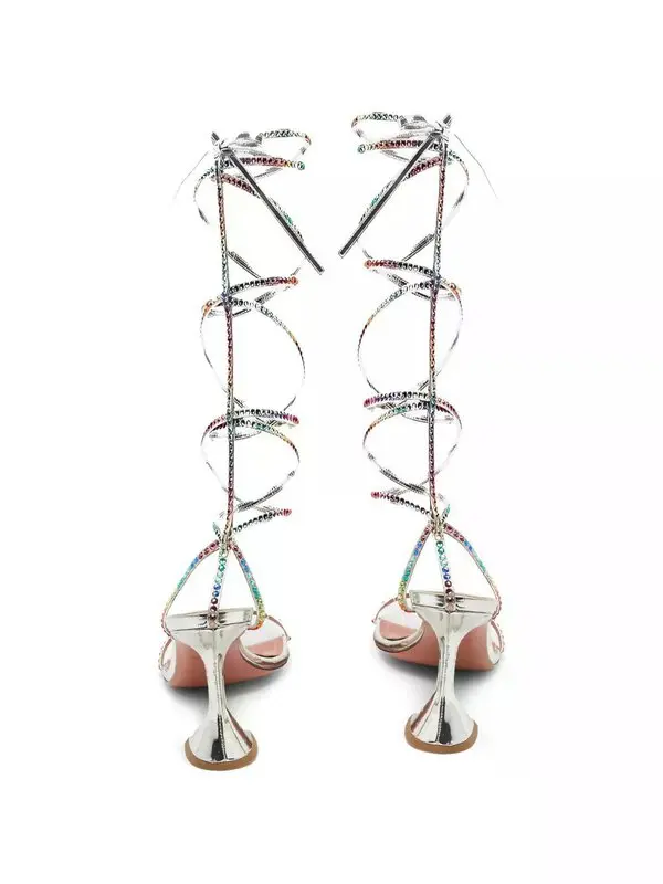 Amina Muaddi X Awge Lsd Gladiator Sandals