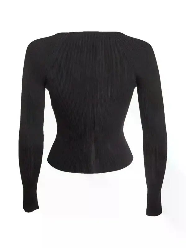 Zimmermann Giuliana Sweetheart Neck Sweater