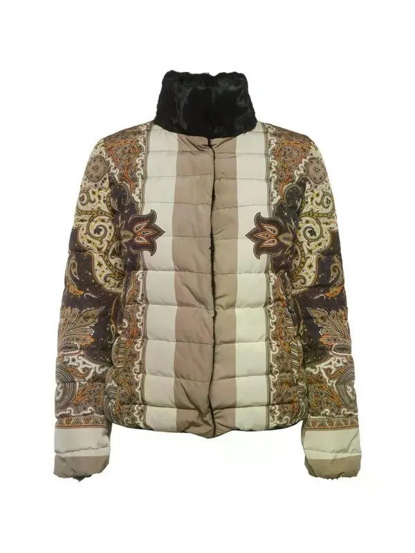 Etro Paisley Print Padded Jacket