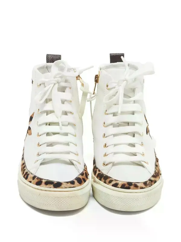 LOUIS VUITTON Stellar Leopard Print Sneakers
