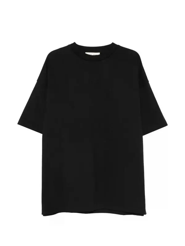 Fear Of God Logo-embroidered T-shirt - Black