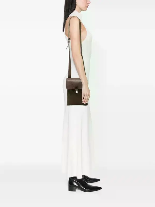 LOUIS VUITTON Taiga Saratov Pm Crossbody Bag