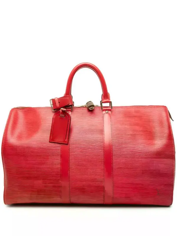 LOUIS VUITTON Epi Keepall 45 Travel Bag