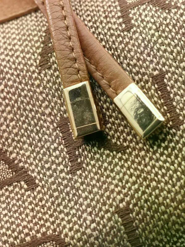 BVLGARI Logomania Canvas Handbag