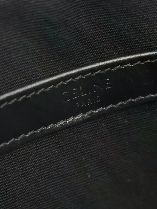 Celine Medium Triomphe Coated Canvas Logo Crossbody Bag