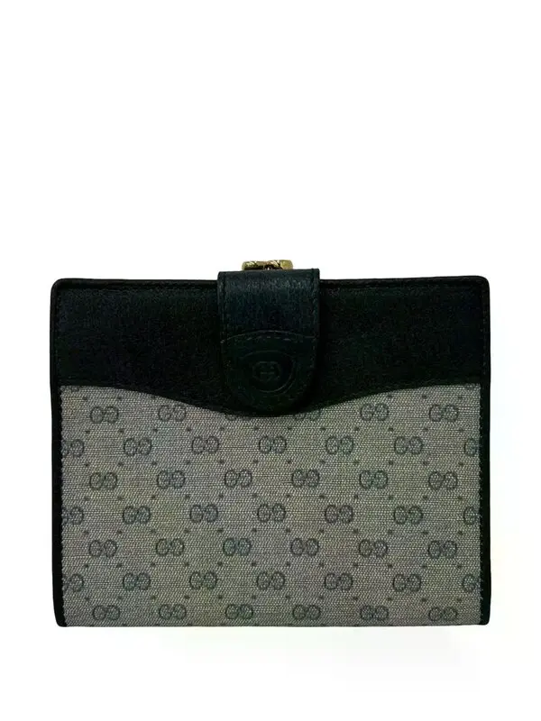 Gucci 20th Century Micro Gg Supreme Bifold Wallet Small Wallets