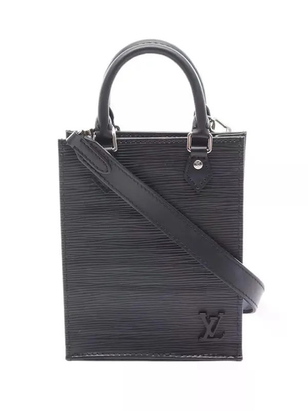 LOUIS VUITTON Epi Petit Sac Plat Satchel