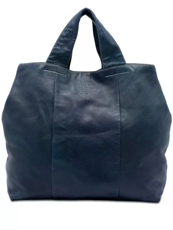 Prada Vitello Daino Shopper Tote Bag