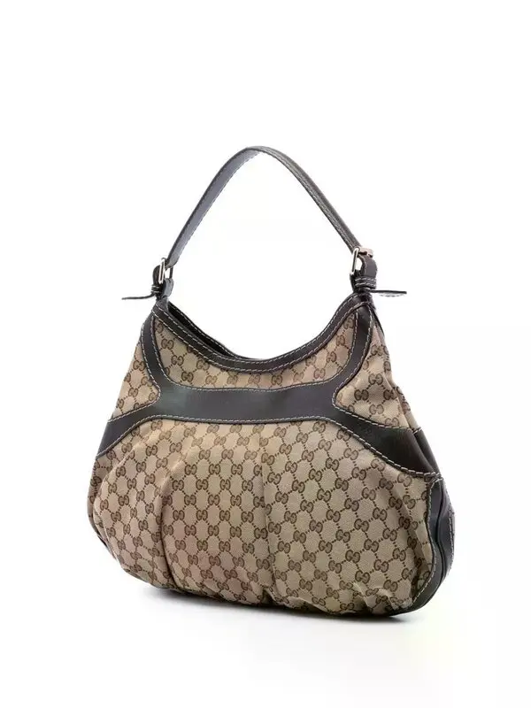 Gucci Large Gg Canvas Hobo Bag