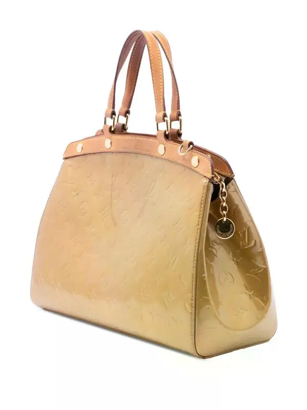 LOUIS VUITTON Monogram Vernis Brea Mm Satchel