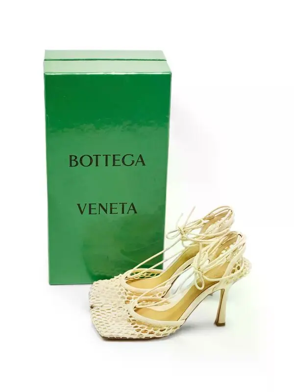 Bottega Veneta Stretch Ankle-tie Pumps